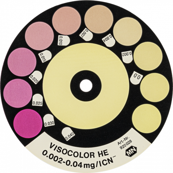Colorimetric test kit VISOCOLOR HE Cyanide, for low concentrations, MN ...