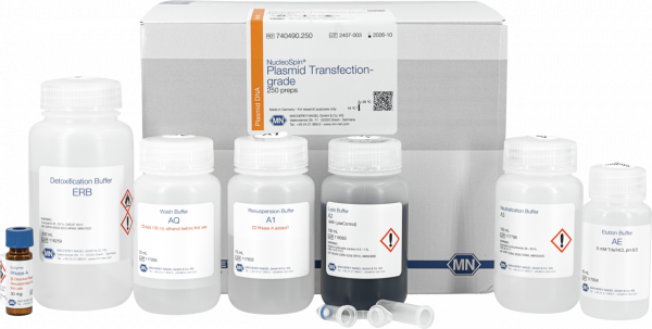 NucleoSpin Plasmid Transfection-grade, Mini kit, MN | MACHEREY-NAGEL
