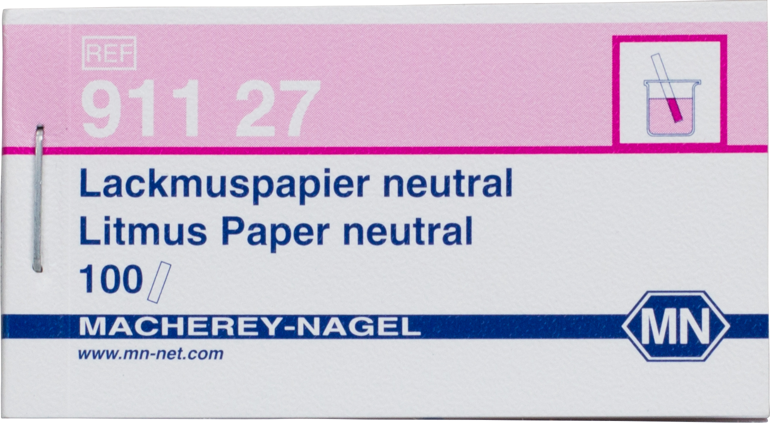 Qualitative pH test paper Litmus paper neutral, pH:5.0–8.0, MN ...