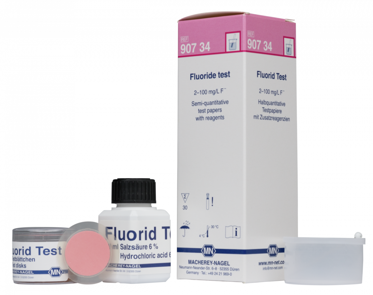 Semi-quantitative test paper Fluoride Test, MN | MACHEREY-NAGEL