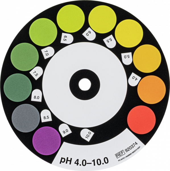 Colorimetric test kit VISOCOLOR HE pH 4.0–10.0, for low concentrations ...