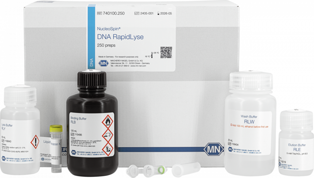 NucleoSpin DNA RapidLyse, Mini kit for rapid DNA purification, MN ...