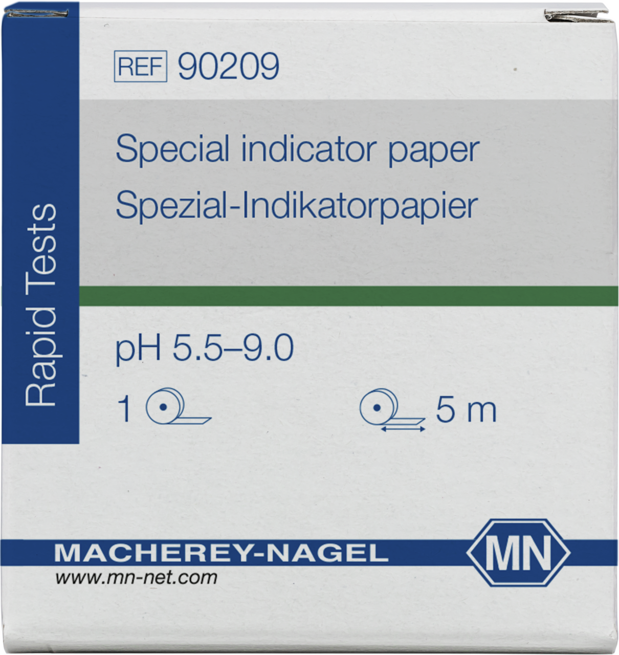 Special indicator paper pH 5.5-9.0, reel, MN | MACHEREY-NAGEL