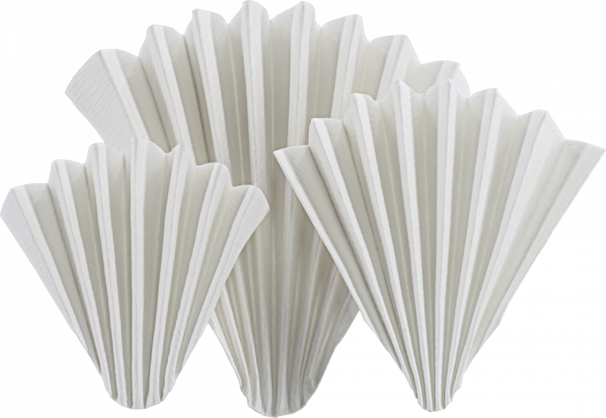 Folded filter papers, MN 605, Technical, Very fast (5 s), Creped ...