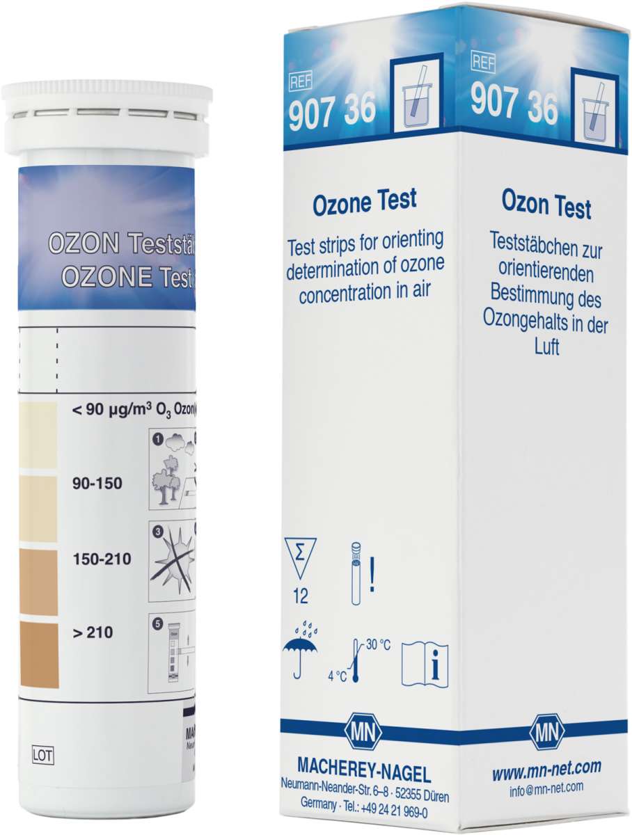 Semi-quantitative test strips Ozone Test, for Ozone in air, MN ...