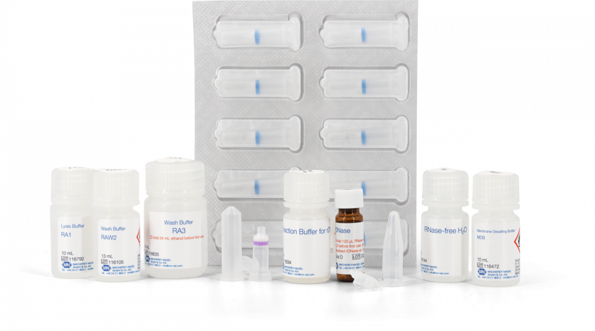 NucleoSpin RNA, Mini kit for RNA purification, MN | MACHEREY-NAGEL