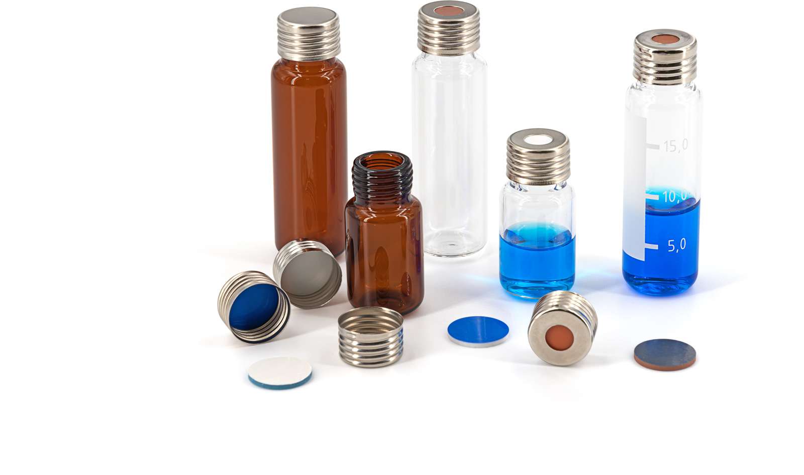 Optimal headspace vials - new variants of screw neck vials N 18 ...