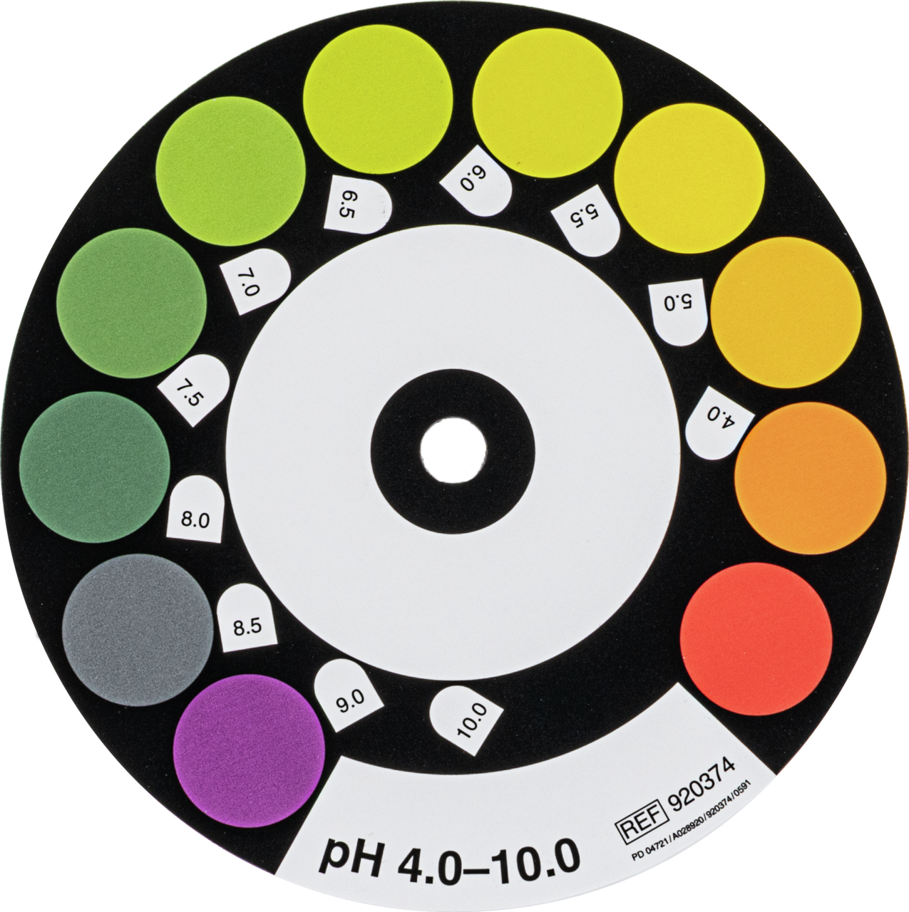 Colorimetric test kit VISOCOLOR HE pH 4.0–10.0, for low concentrations ...