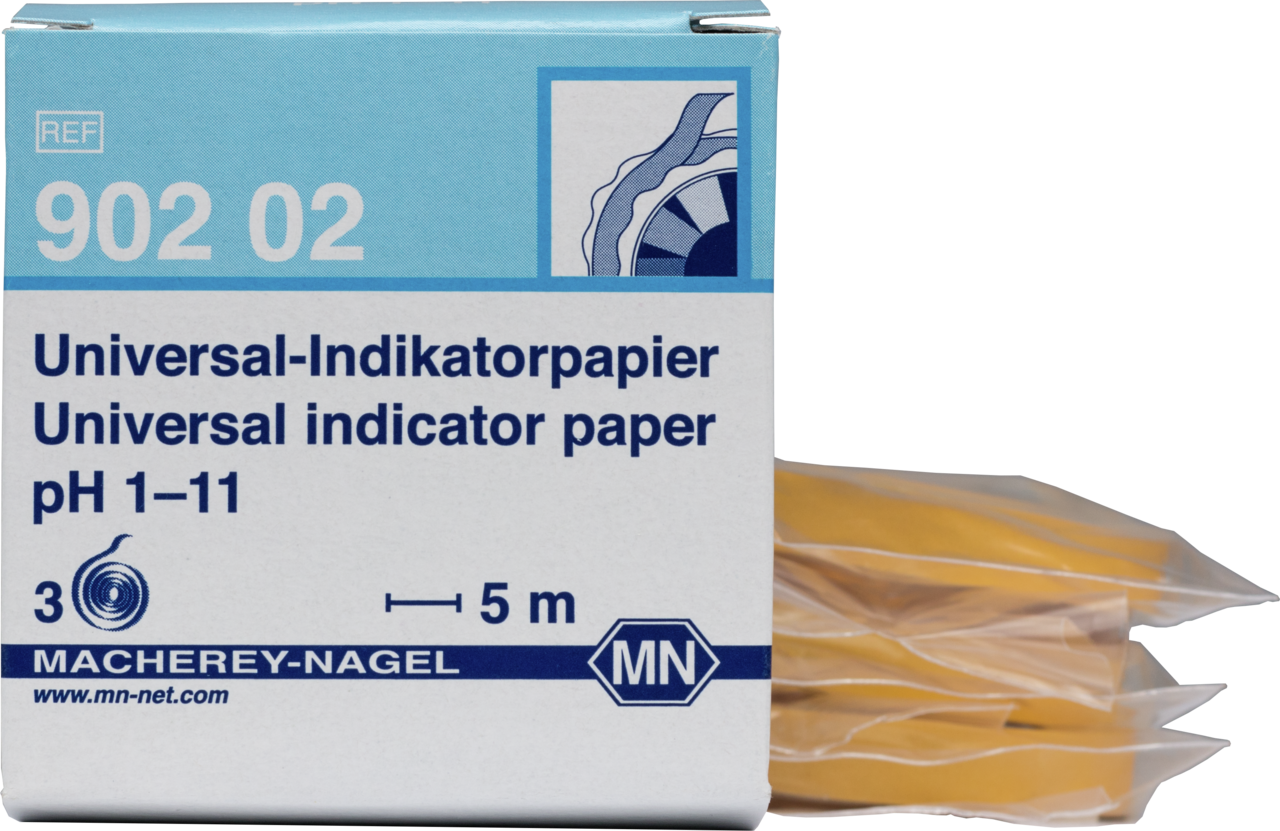 Universal indicator paper pH 1-11, reel, refill pack, MN | MACHEREY-NAGEL