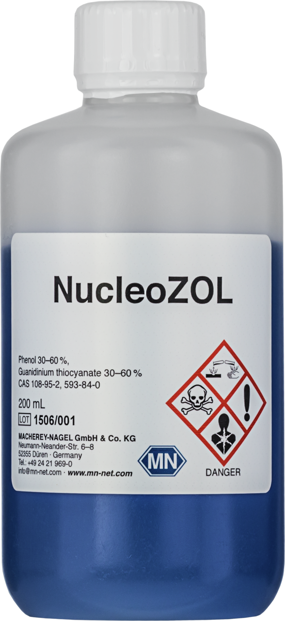 NucleoZOL, one phase RNA purification, MN | MACHEREY-NAGEL