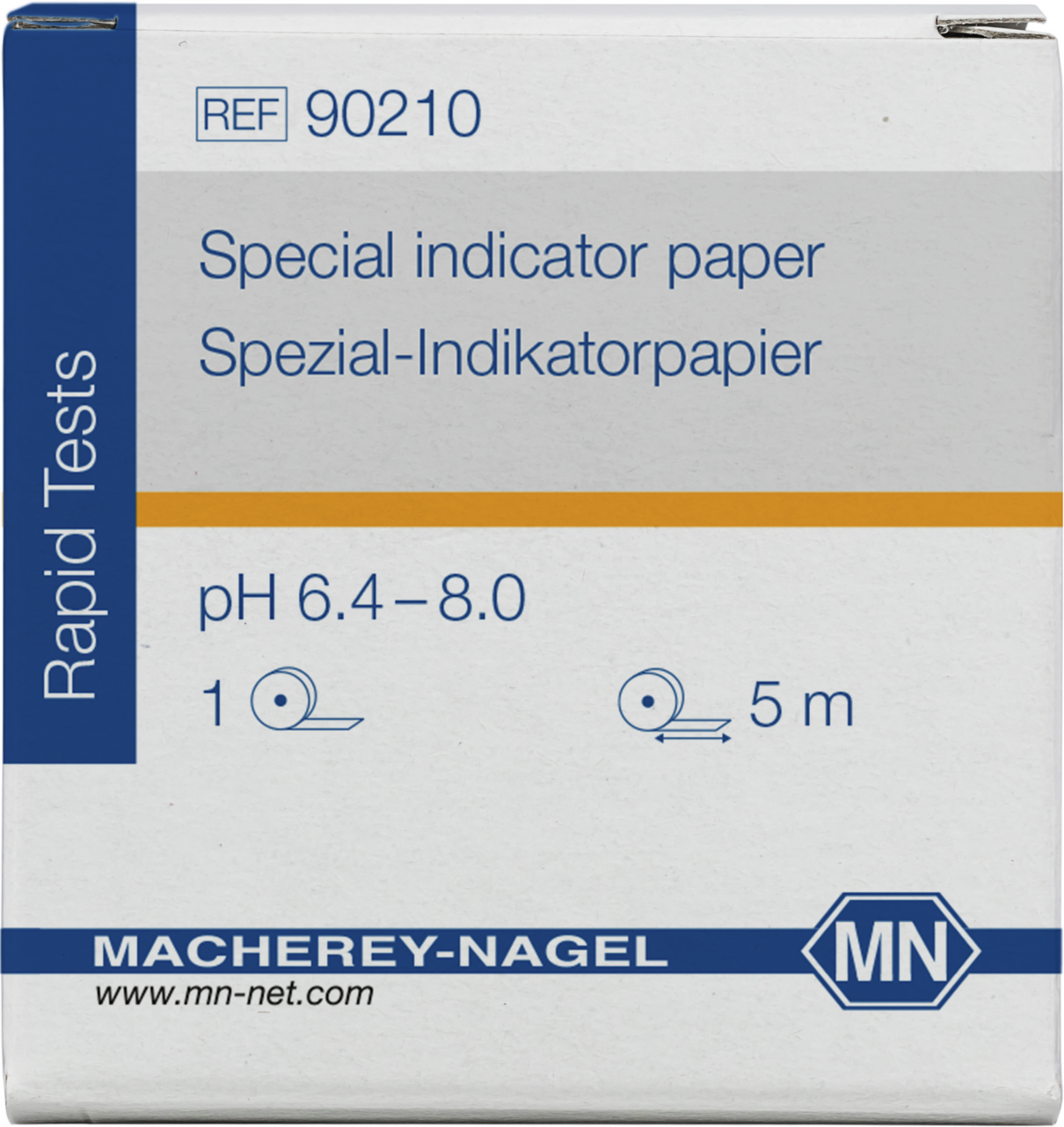 Special indicator paper pH 6.4-8.0, reel, MN | MACHEREY-NAGEL
