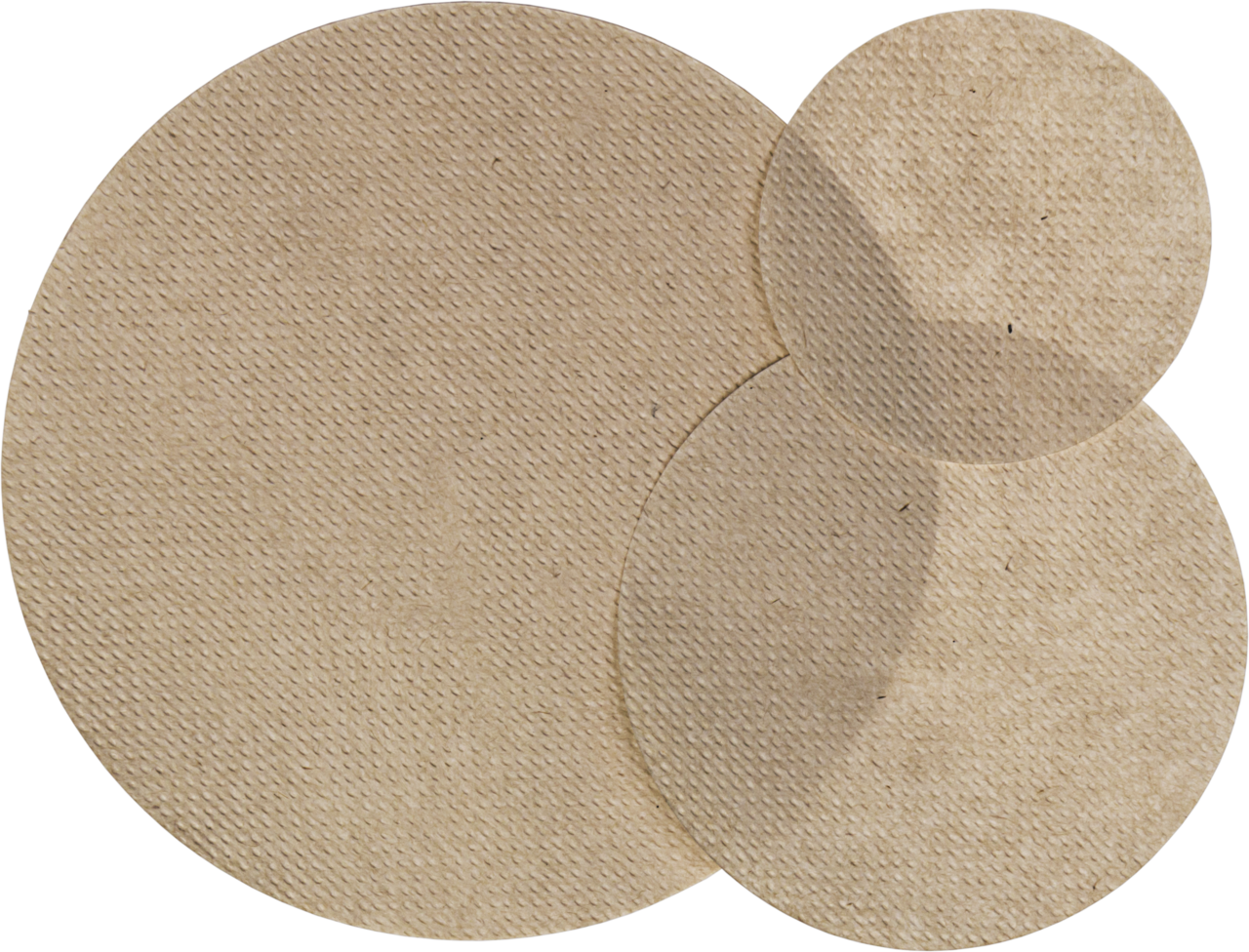 Filter paper circles, MN 620, Technical, Medium (20 s), Embossed ...